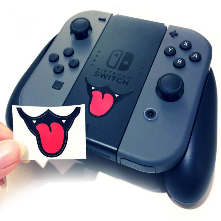 Nintendo Switch Dog Tongue Sticker - Shut Up And Take My Yen