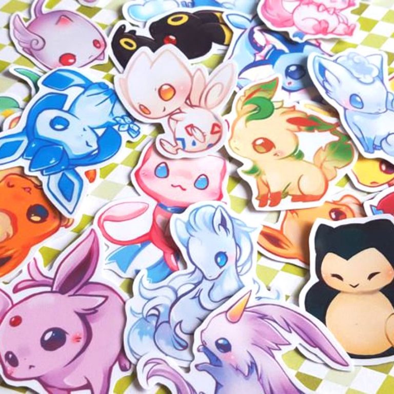 Pokemon Chibi Stickers - Shut Up And Take My Yen