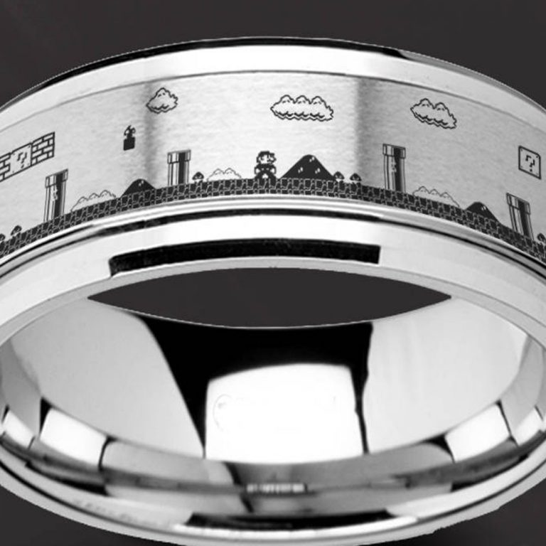 Spinning Super Mario Bros Ring - Shut Up And Take My Yen