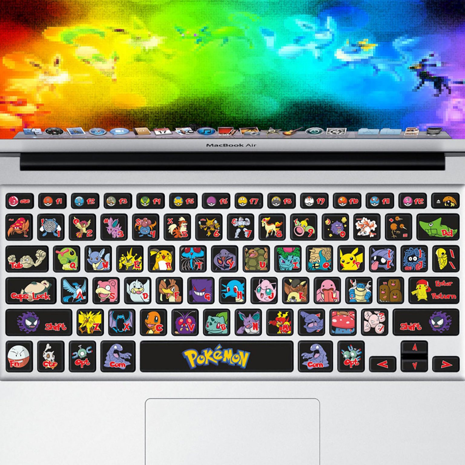 Pokemon Keyboard Decals - Shut Up And Take My Yen