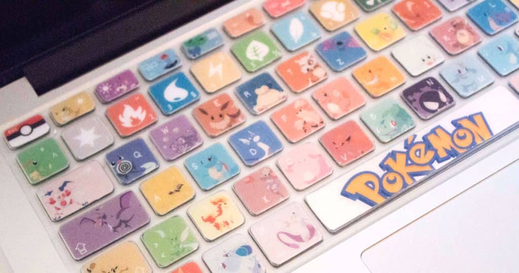 Pokemon Keyboard Decals – Shut Up And Take My Yen