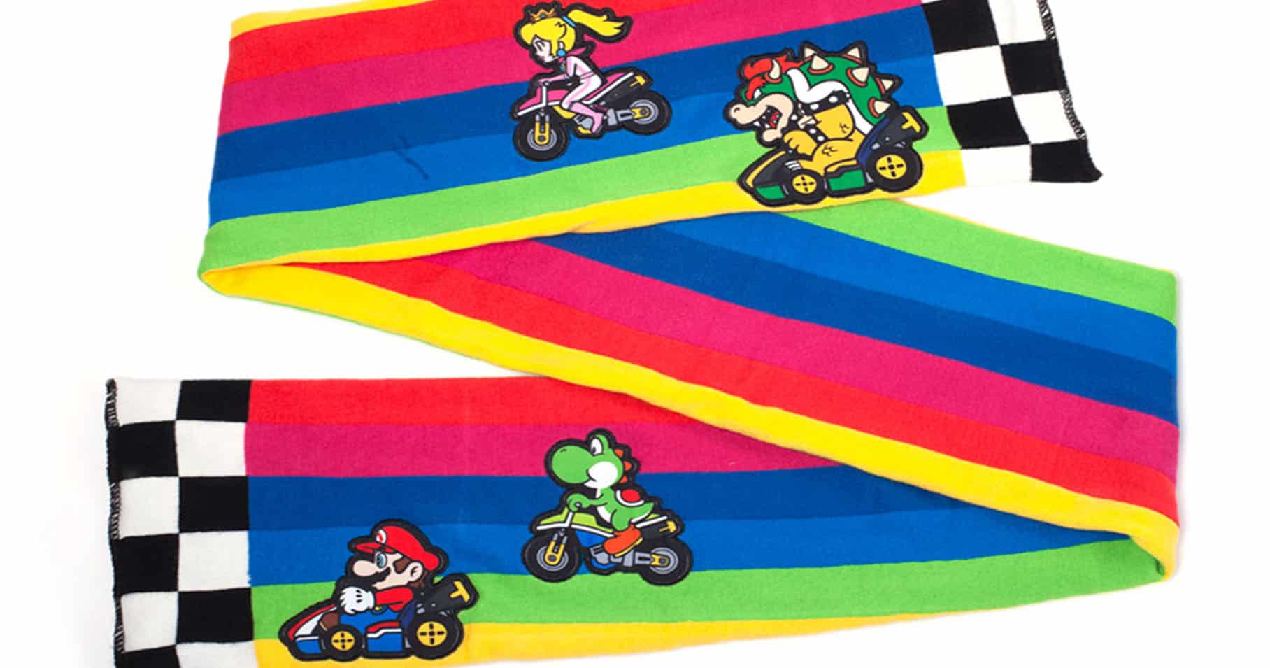 Mario Kart Rainbow Road Scarf - Shut Up And Take My Yen