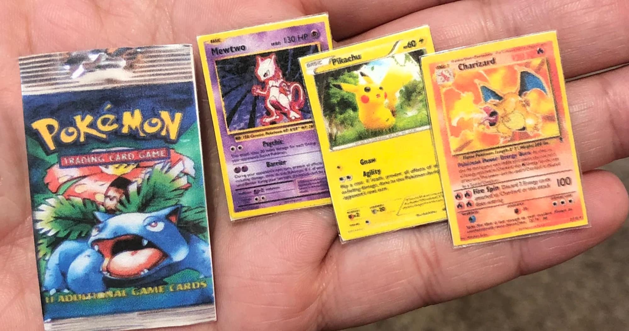 Miniature Pokemon Cards Shut Up And Take My Yen