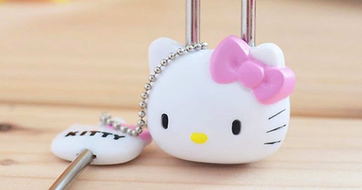 Hello Kitty Padlock - Shut Up And Take My Yen