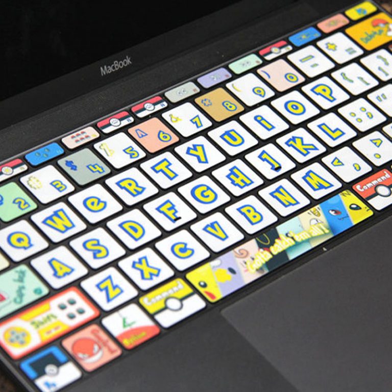 Pokemon MacBook Keyboard Decals – Shut Up And Take My Yen