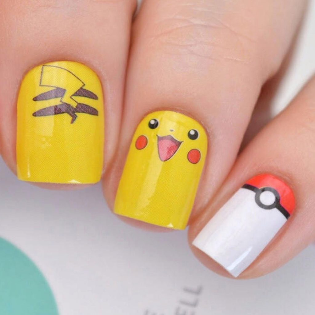 Pokemon Nails - Shut Up And Take My Yen