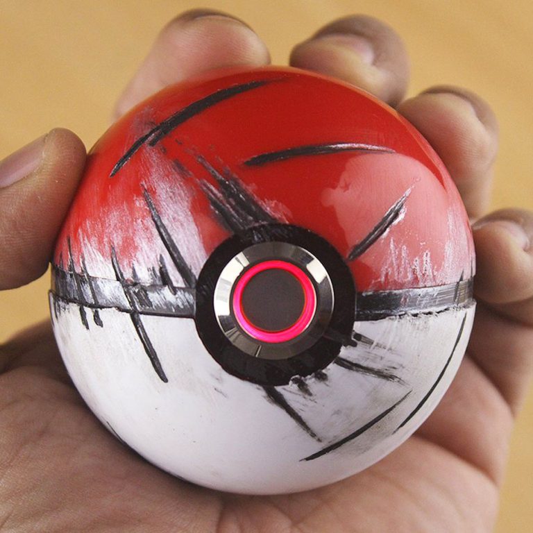 Battle Worn LED Pokeball – Shut Up And Take My Yen