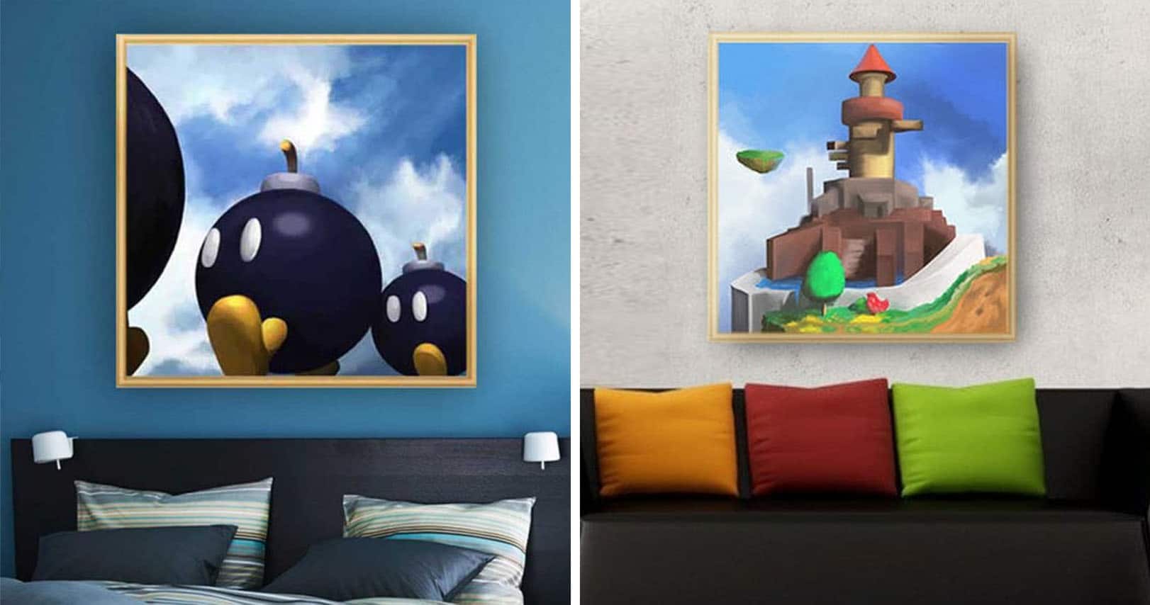 Super Mario 64 Castle Prints - Shut Up And Take My Yen