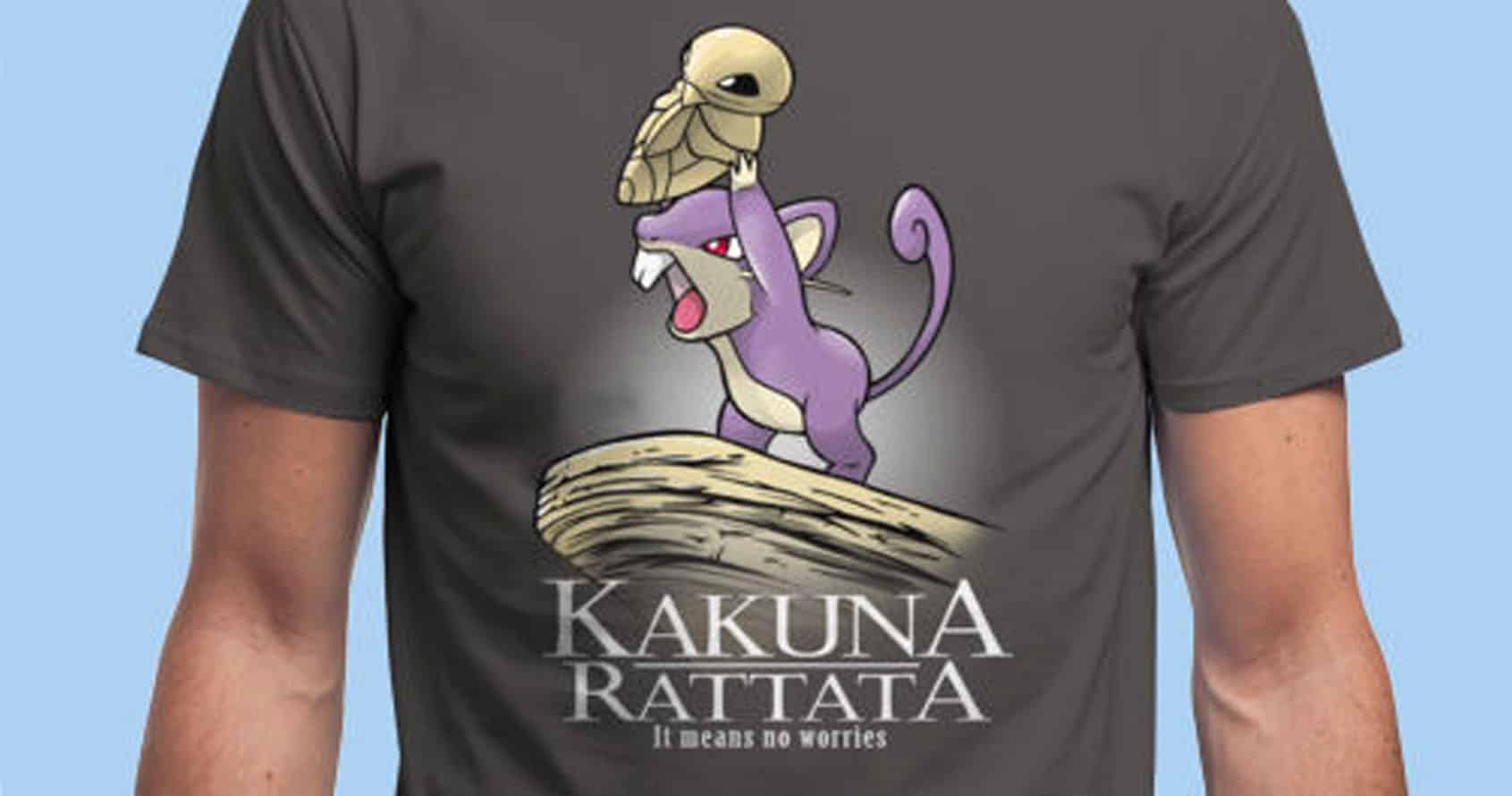 Pokemon Kakuna Rattata T-Shirt - Shut Up And Take My Yen