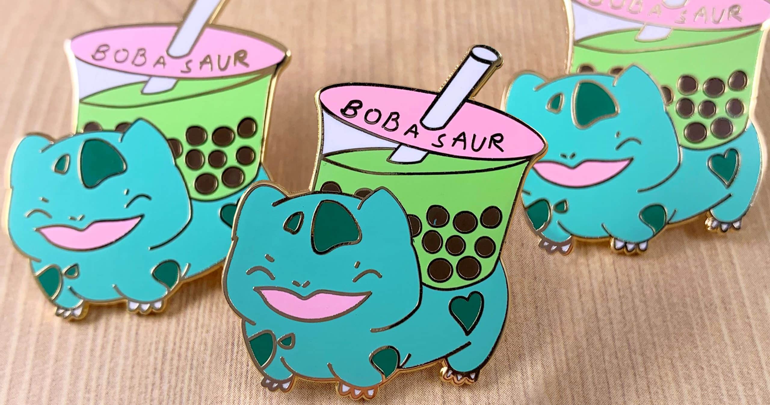Bobasaur Pin - Shut Up And Take My Yen