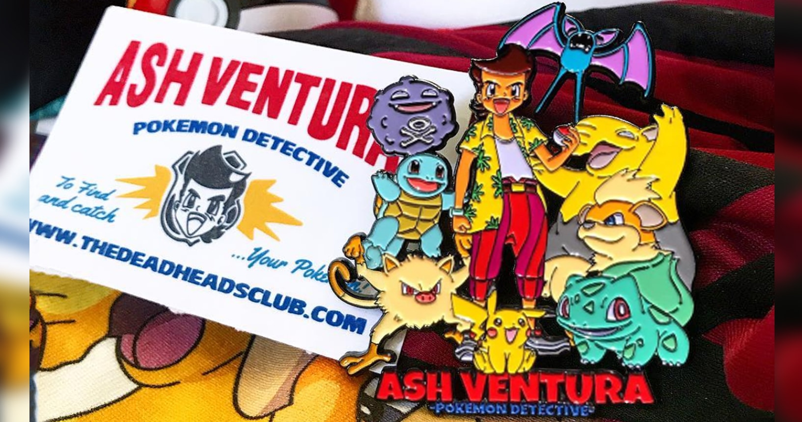 Pokemon Ash Ventura Pin - Shut Up And Take My Yen