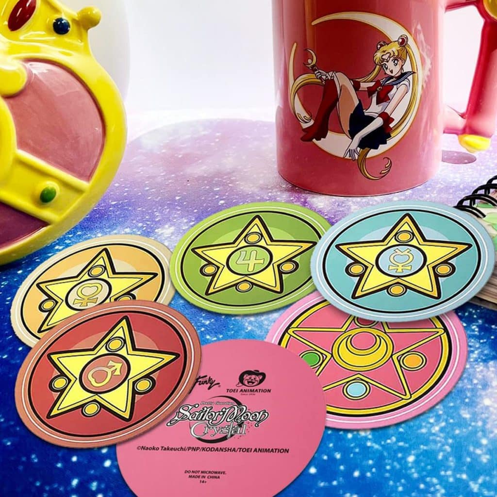 Sailor Moon Coaster Set - Shut Up And Take My Yen