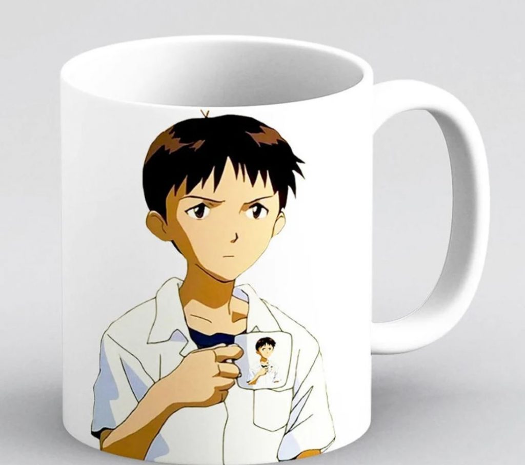 Evangelion Shinji Mug – Shut Up And Take My Yen