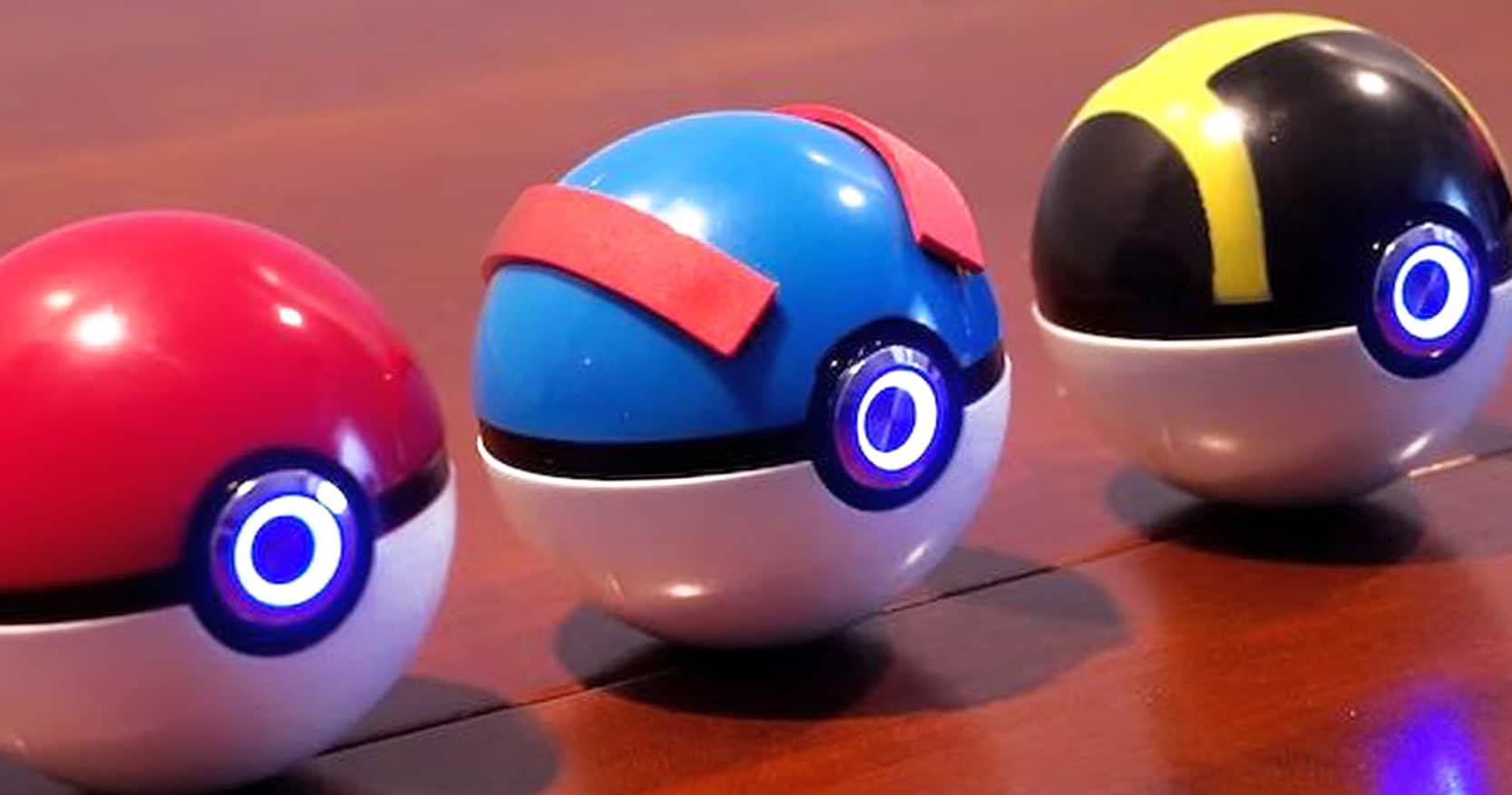 Realistic Light-Up Pokeballs - Shut Up And Take My Yen